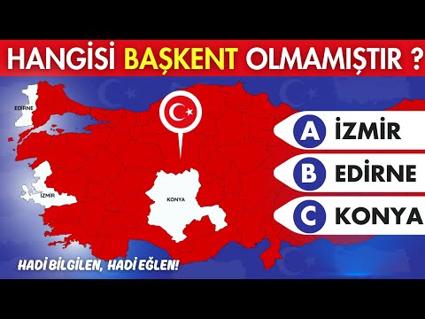 TÜRKİYE`Yİ NE KADAR TANIYORSUN ? | Türkiye Genel Kültür Testi! | TÜRKİYE BULMACA🇹🇷