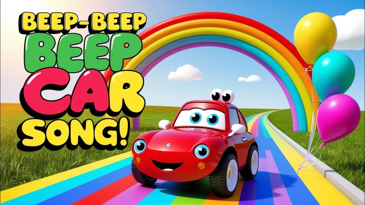 🚗🎶 Beep-Beep Car Song for Kids | Fun Nursery Rhyme #kids - YouTube