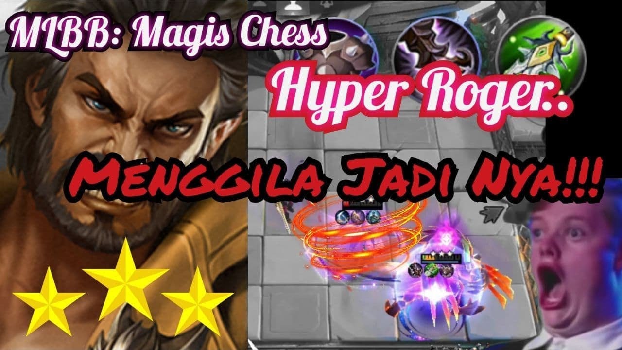 HYPER ROGER!! DIRE WOLF!! MEMES NEW UPDATED MOBILE LEGENDS|MAGIC CHESS ...