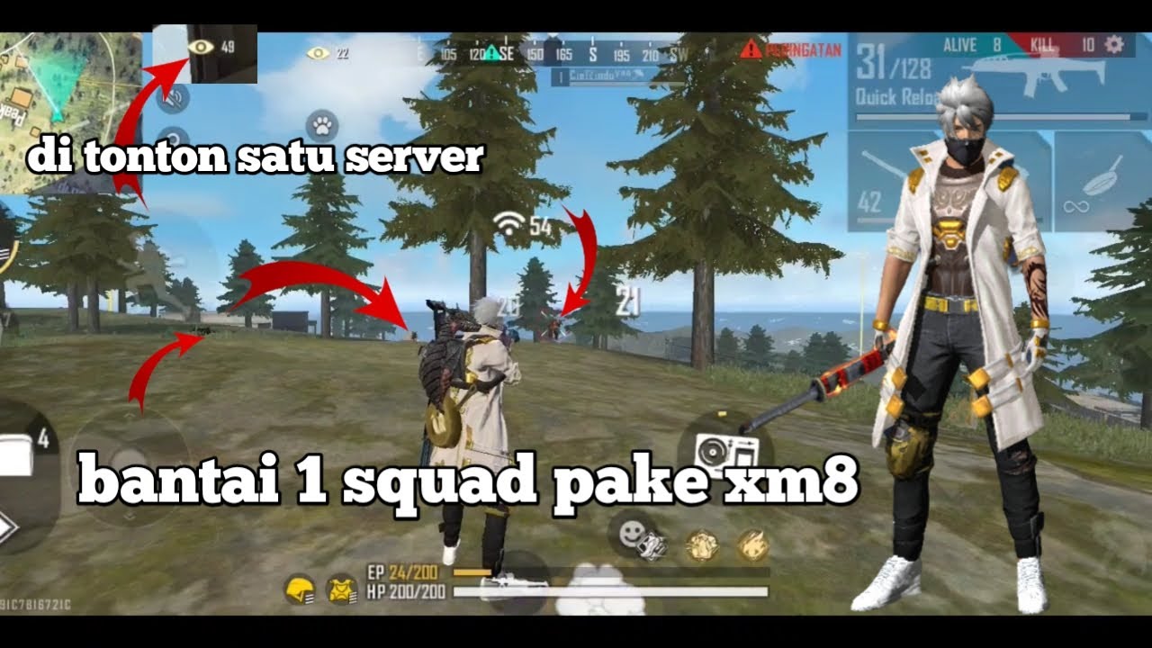 Solo squad rusuhin map Bermuda bar bar no rem total kill 15#GARENA FREE ...