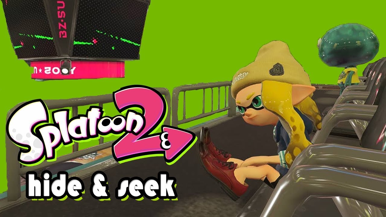 Hide and Seek on Goby Arena! (Splatoon 2 Funny Moments) - YouTube