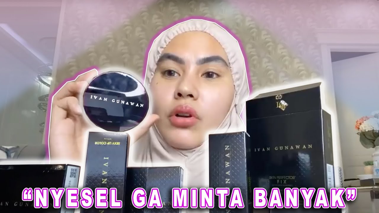 TUTORIAL MAKEUP INYONG | VIRAL DITIKTOK?! review IVAN GUNAWAN Cosmetics ...
