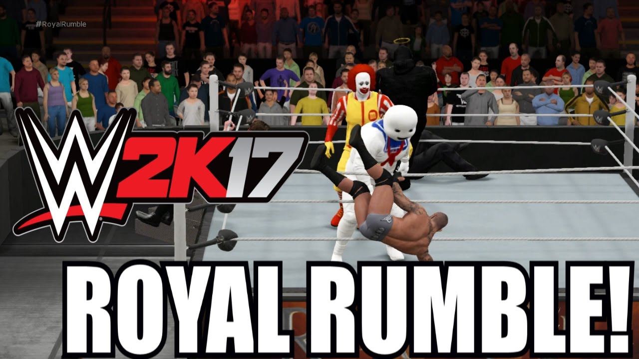 WWE 2K17 - 30 MAN CELEBRITY ROYAL RUMBLE! (EPIC MEME ROYAL RUMBLE ...