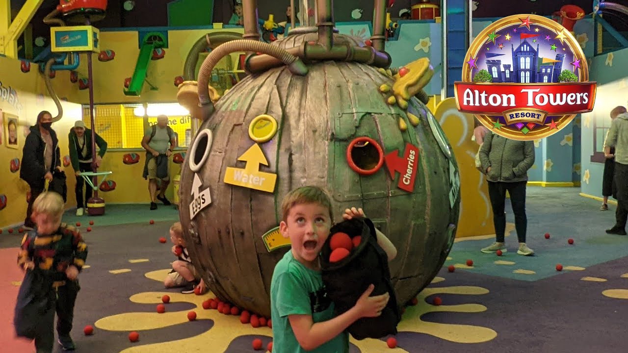 Justin's House Pie-O-Matic Factory in CBeebies Land at Alton Towers ...