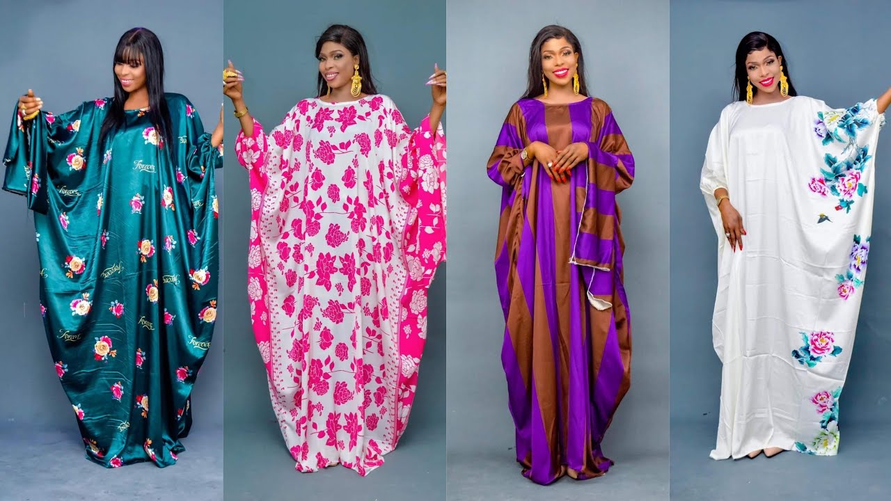 💥fashion 2023💥Nouveaux modèles robe soie très jolie mode couture ...