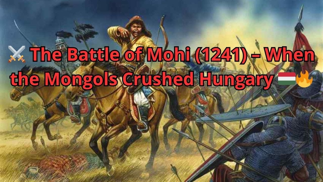 ⚔️ The Battle of Mohi (1241) – When the Mongols Crushed Hungary 🇭🇺🔥 ...