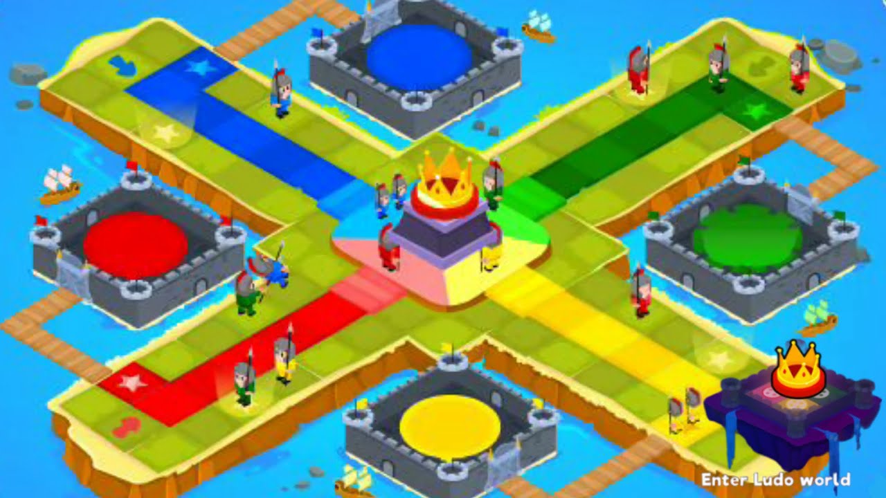 Game Seru Multiplayer Papan Dadu Permainan Ludo Gameplay (Android ...