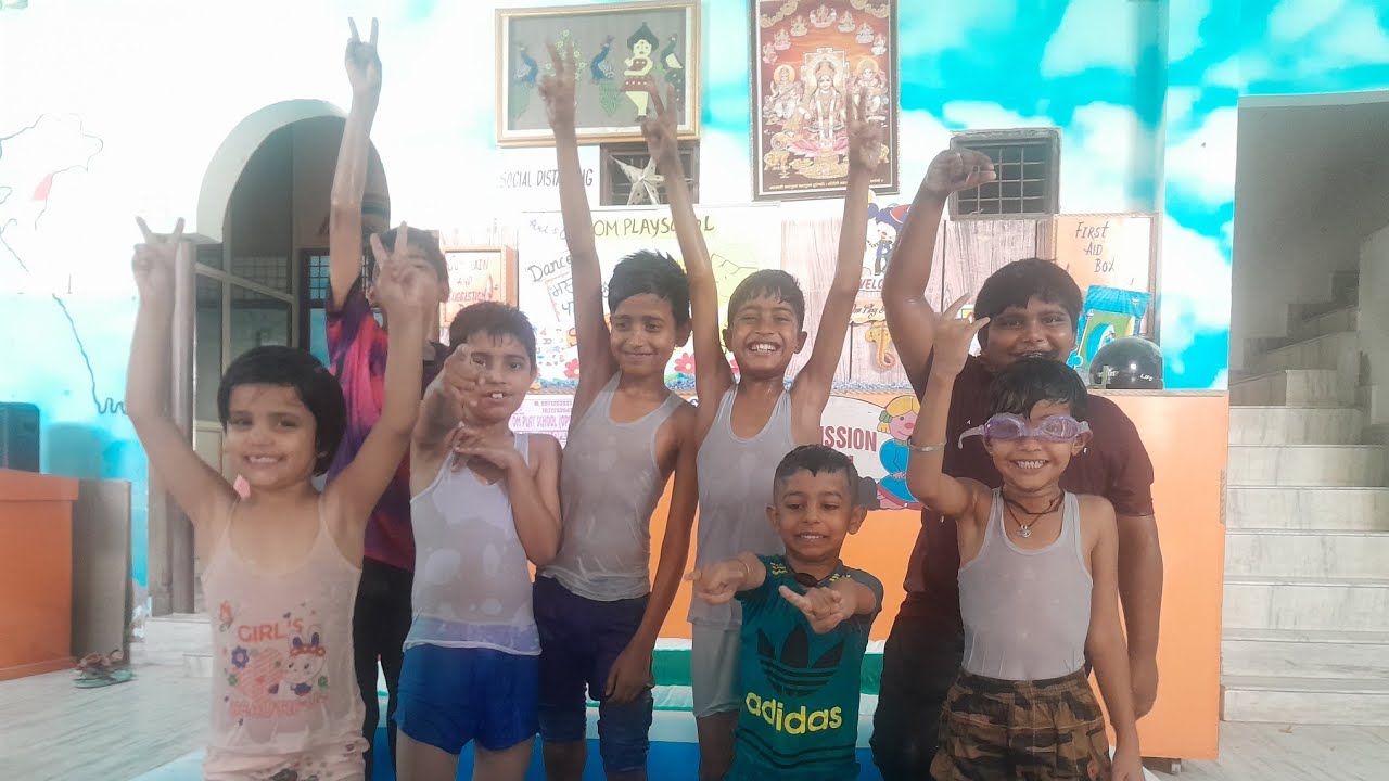 Summer ☀️ Camp 🏕 ️ Activity:- Pool Party 🥳 🎉 😎,summer activities for ...