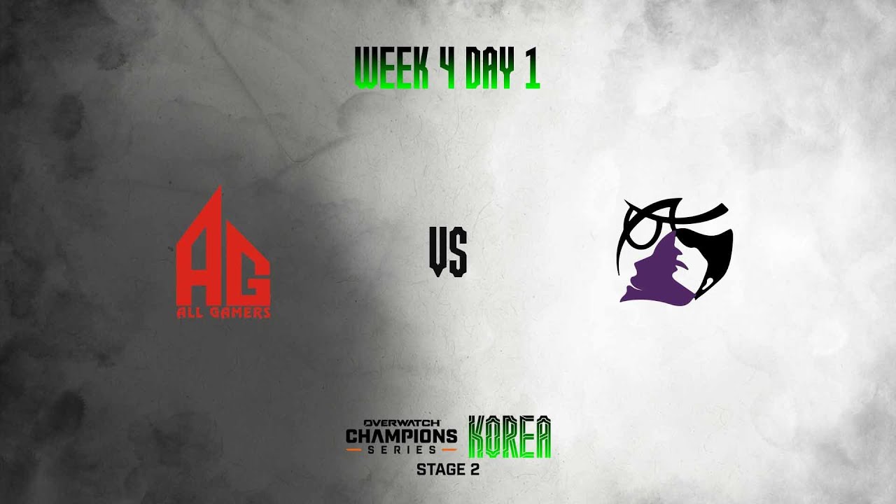 All Gamers Global 🆚 Poker Face OWCS KOREA 2025 Stage 2 - Week 4 Day 1 ...