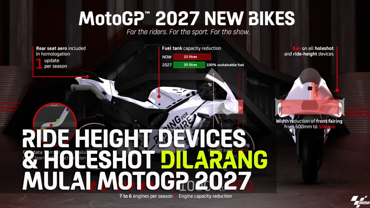 MOTOGP : RIDE HEIGHT DEVICES & HOLESHOT DILARANG MULAI 2027 ...