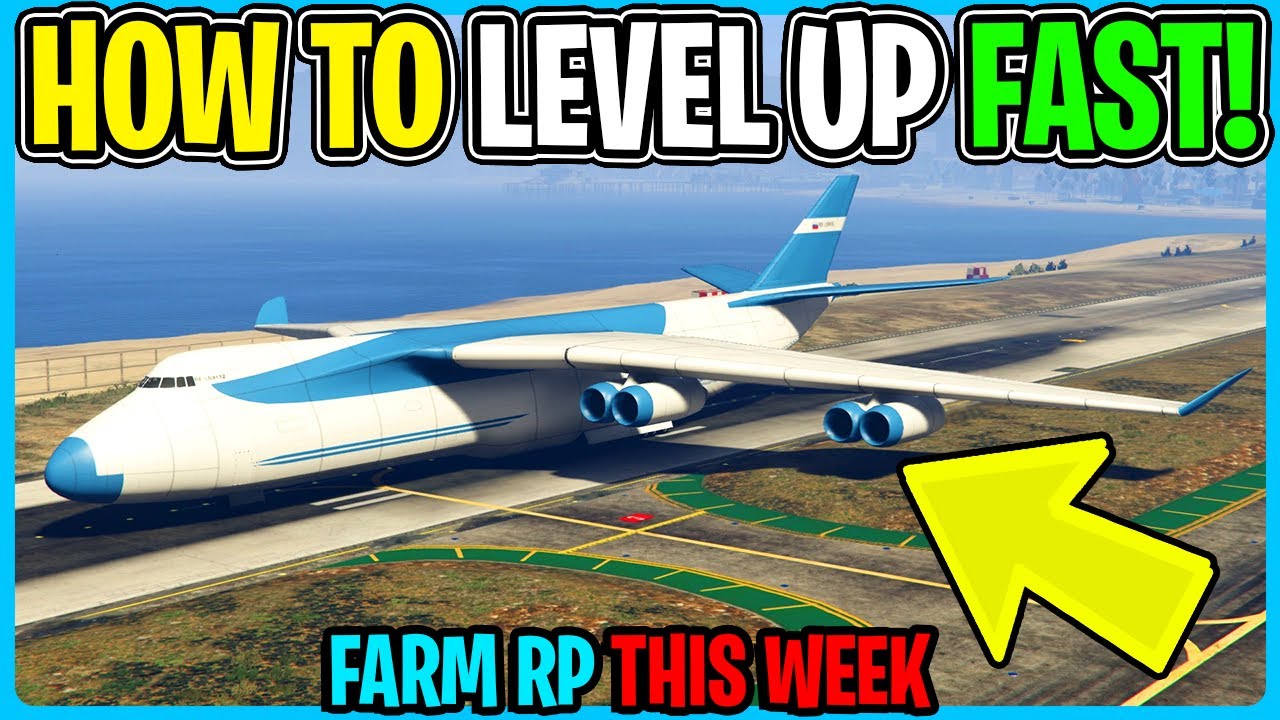 How TO LEVEL UP FAST In GTA 5 Online! (Farm XP In GTA Online) - YouTube