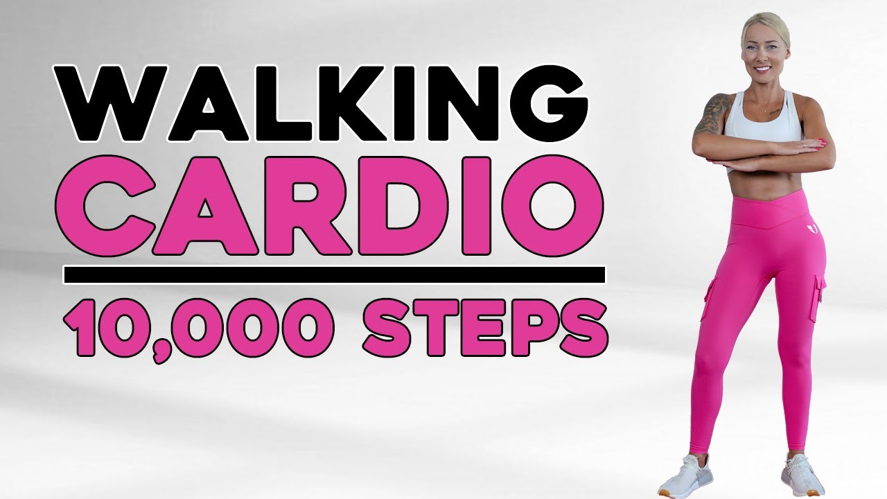 10000 STEPS IN 60 MIN | High Intense Walking Workout to Lose Fat | Fun ...
