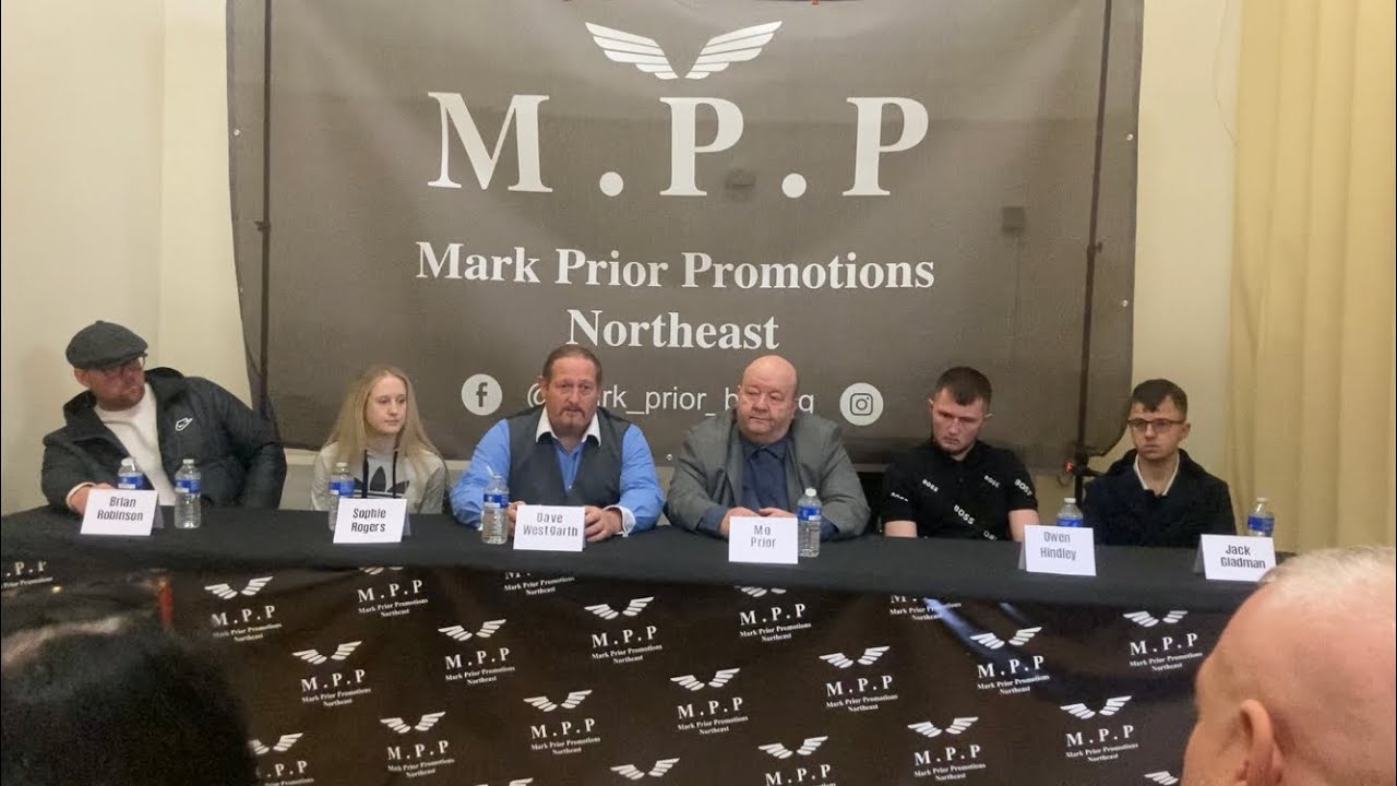Mark Prior Promotions Northeast press conference - YouTube