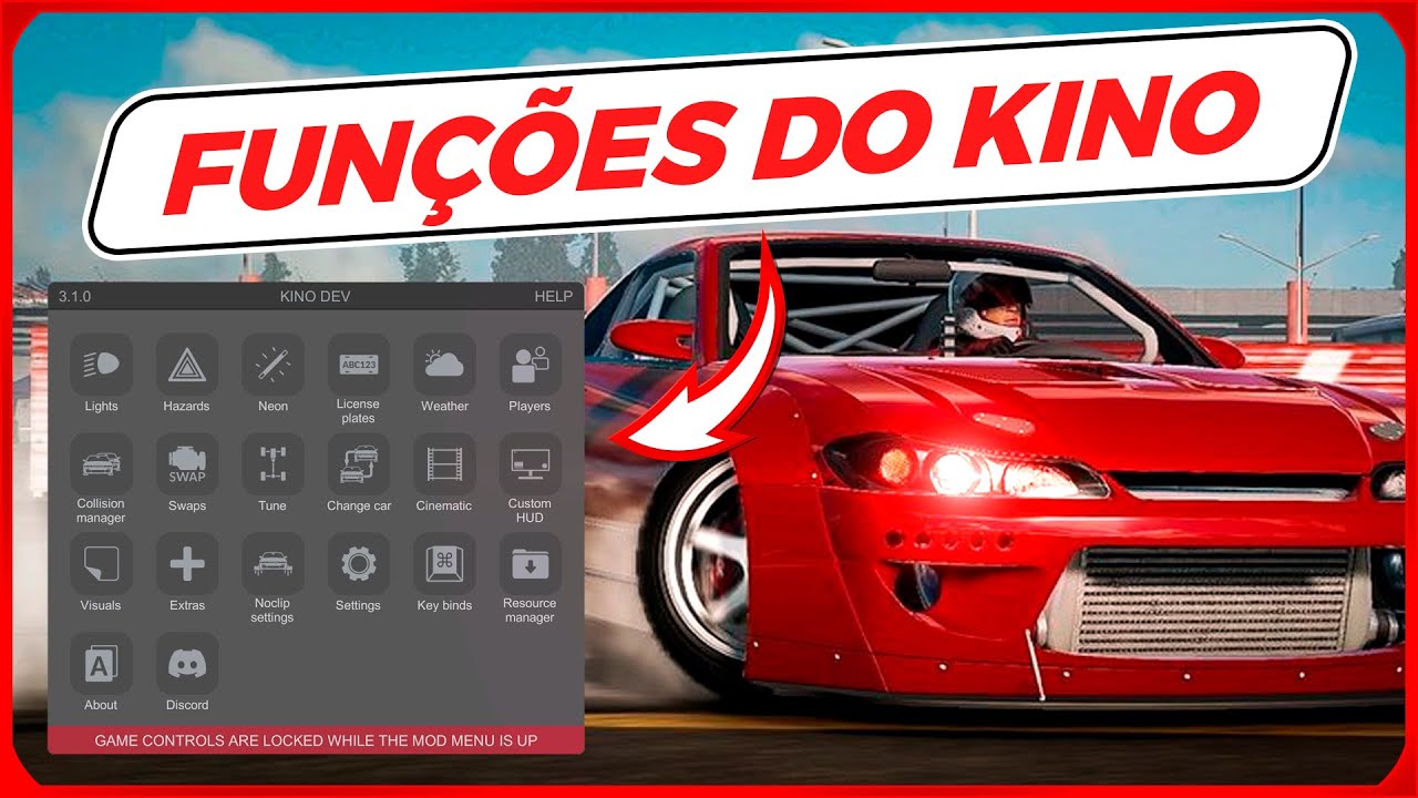 MOSTRANDO TODAS AS FUNCIONALIDADES DO KINO - CARX DRIFT RACING ONLINE ...