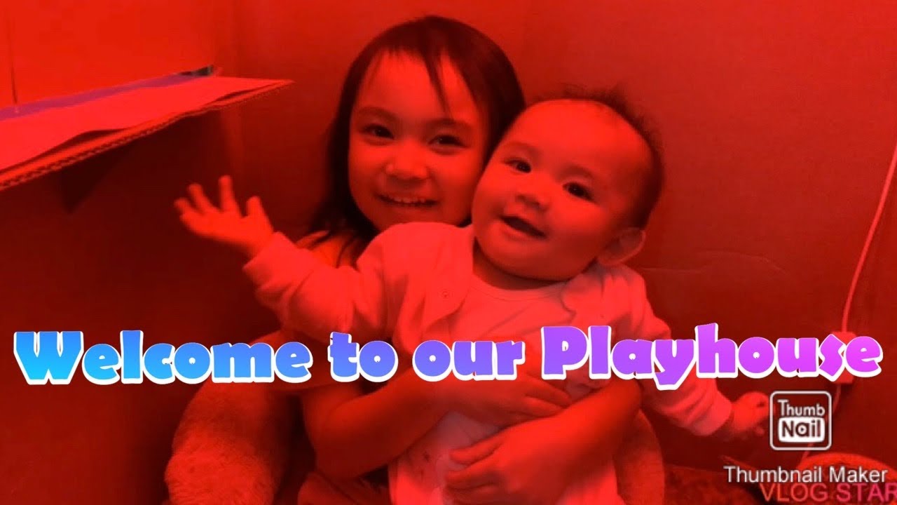 DIY Cardboard Box Playhouse //Creative Playhouse - YouTube