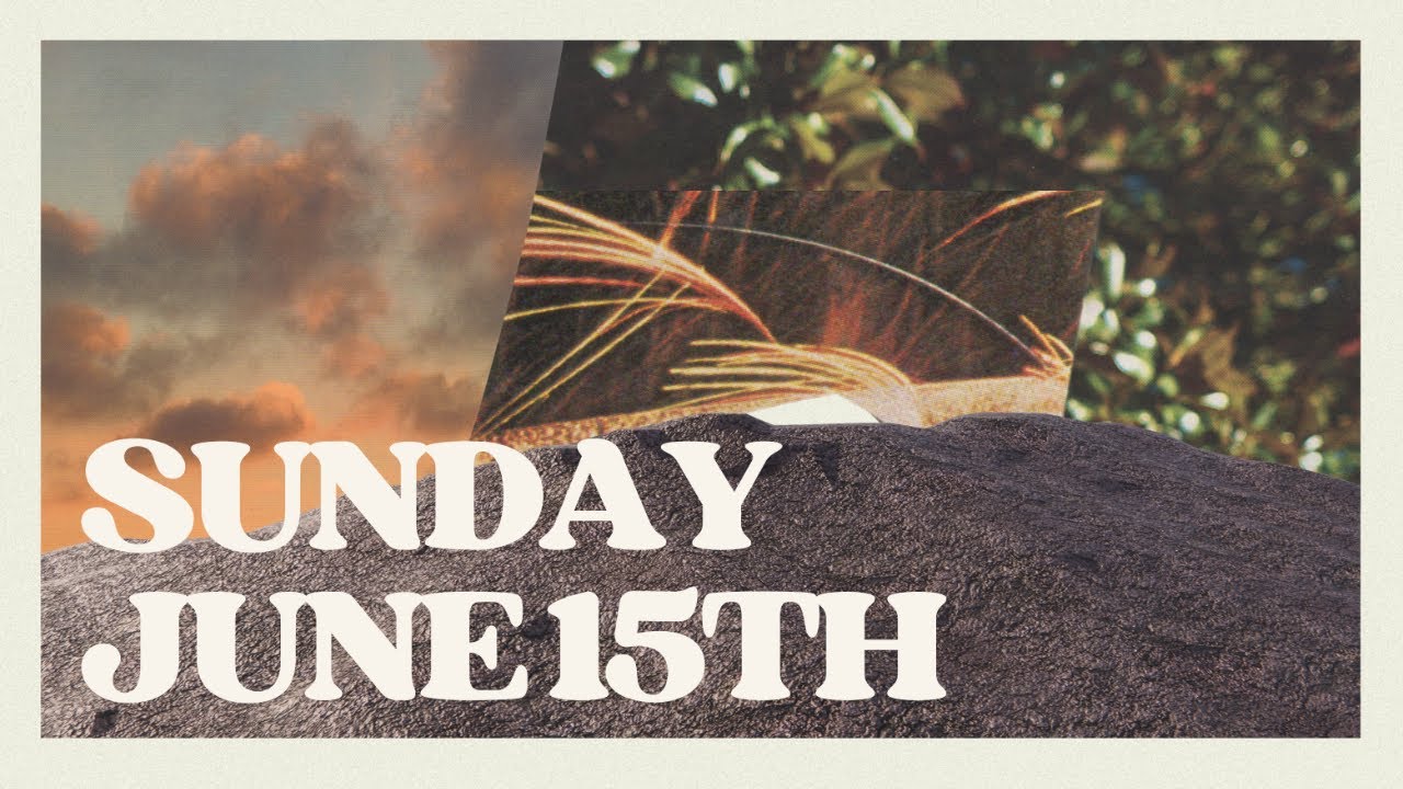 Sunday June 15th - Burnie City Church - YouTube
