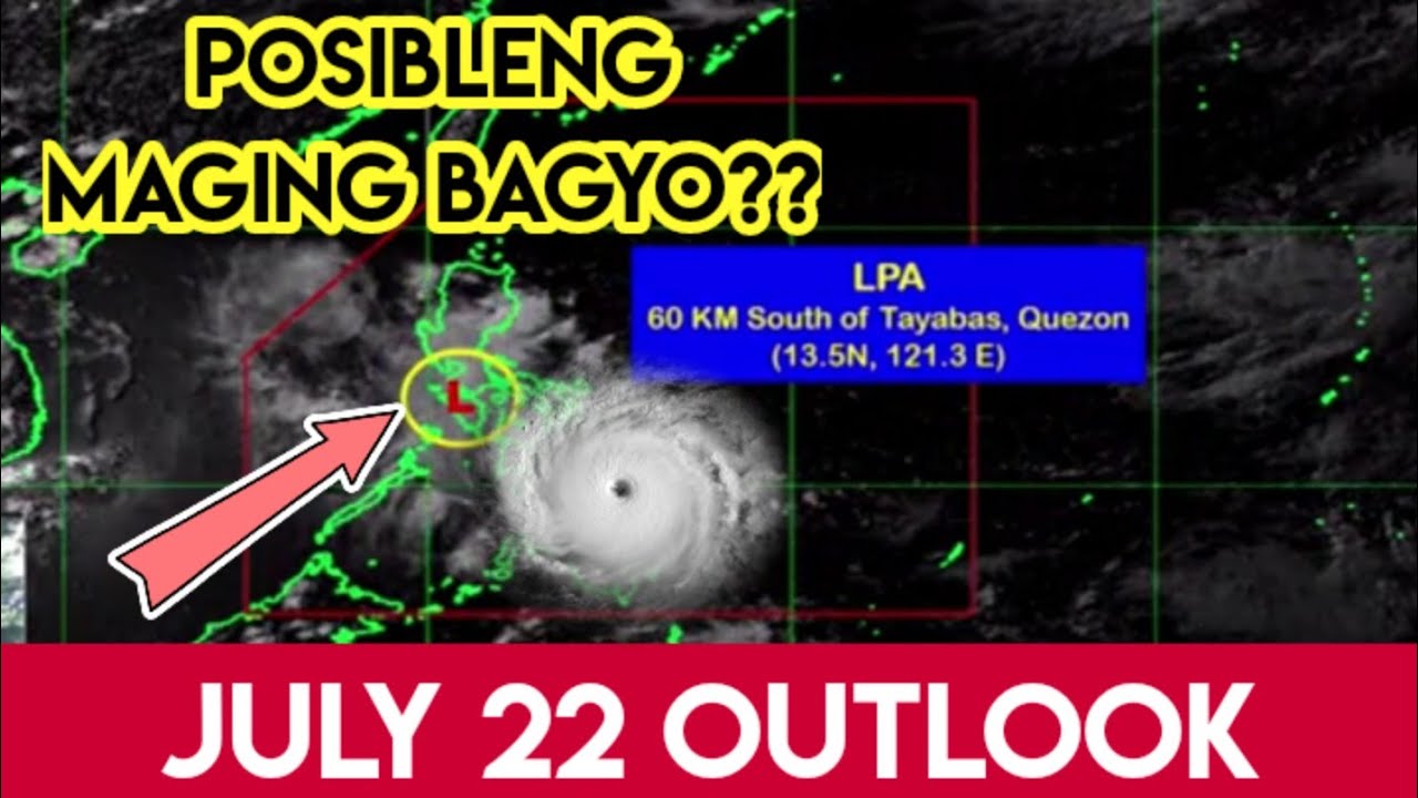 PAGASA WEATHER FORECAST TODAY JULY 21, 2022 | MANG TANI WEATHER UPDATE ...