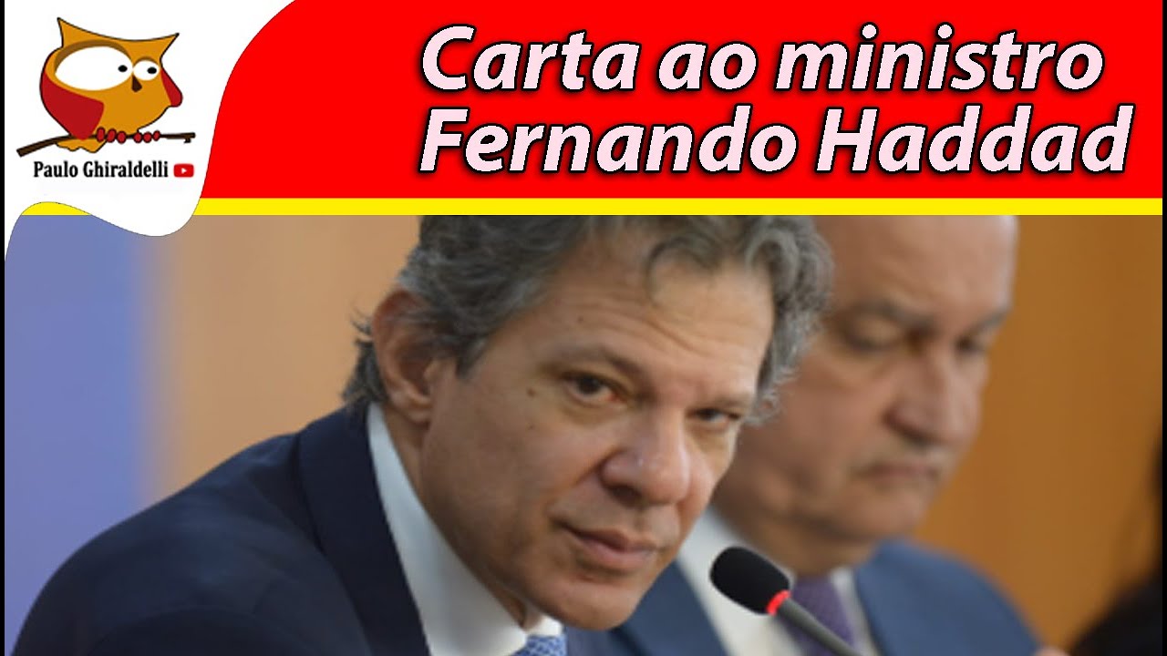 CARTA PARA FERNANDO HAHAD 15 de julho de 2025 - YouTube
