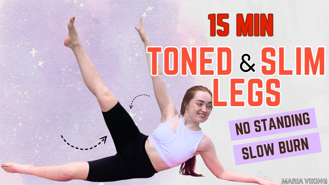 Slim and Tone Your Legs - 15 Minute Mat Workout for Beautifully ...