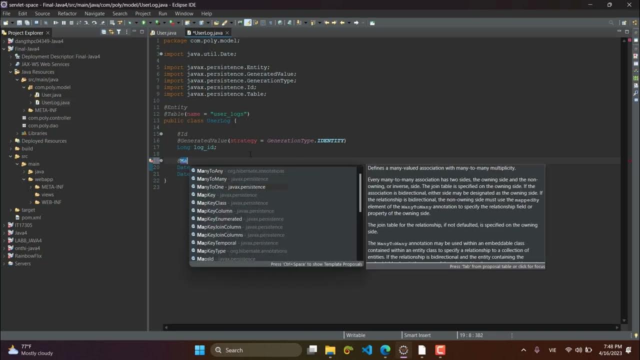 CRUD Servlet/JSP - Java 4 FPT Polytechnic - YouTube
