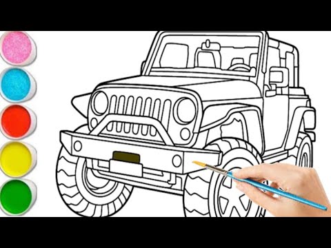 🔷How to draw thar step by step || Thar Drawing Easy || karan_with_art ...