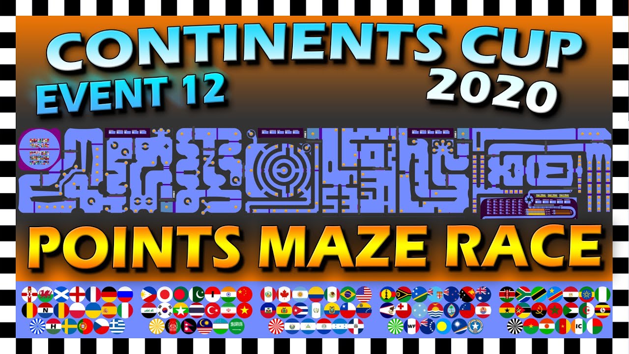 Maze Race - Continents Cup - Event 12 - YouTube