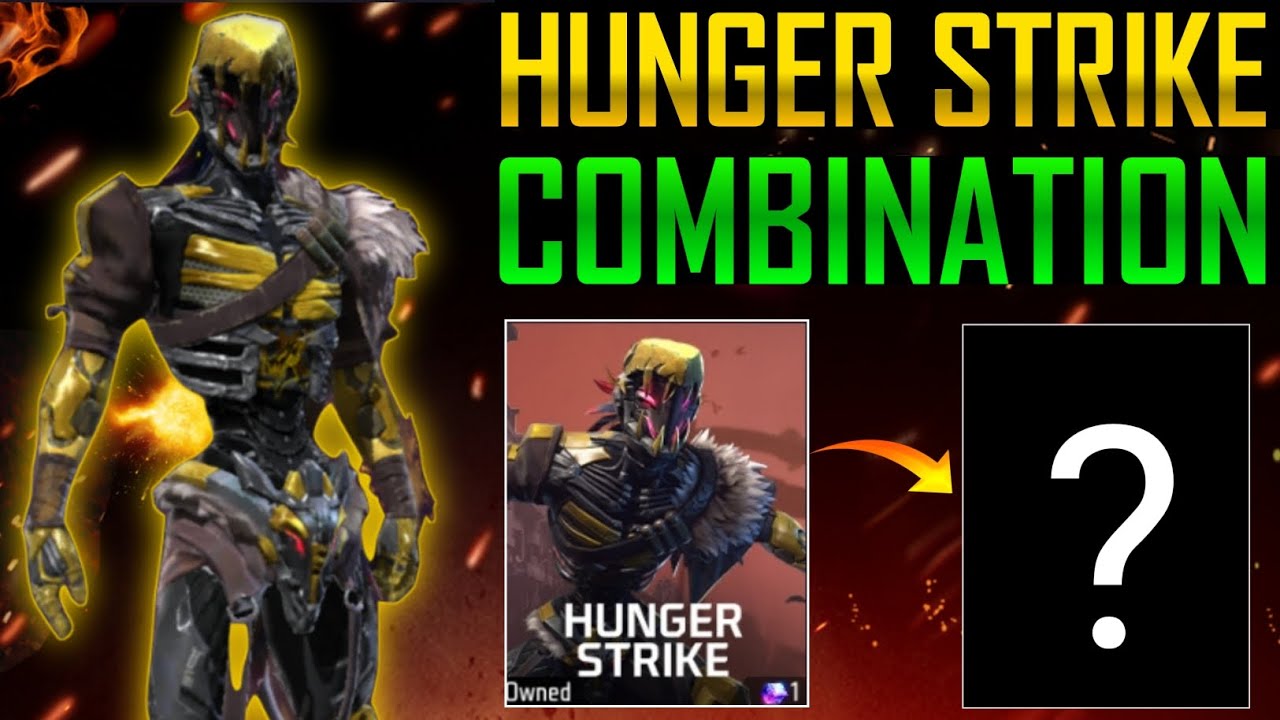 HUNGER STRIKE BUNDLE DRESS COMBINATI IN FREE FIRE || NEW MAGIC CUBE ...
