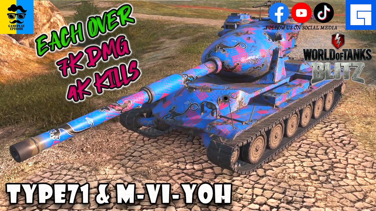 Type 71 & M-VI-Yoh BIG Replays 😮 WoT Blitz | Gameplay Episode - YouTube