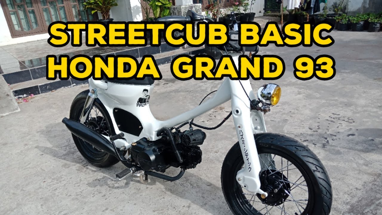 Street Cub Basic Astrea Grand 93 - YouTube