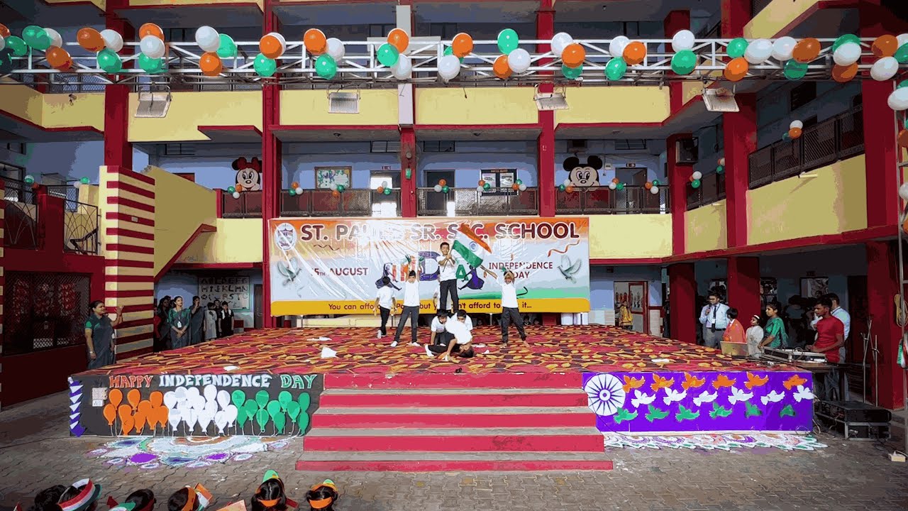 Ist & IInd Class Dance Performance on 15th August 2023 - YouTube