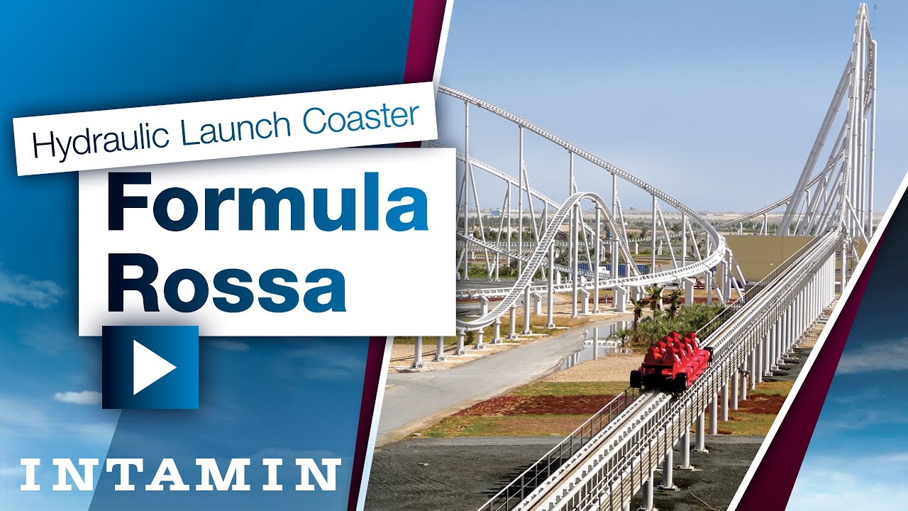 Intamin Hydraulic Launch Coaster "Formula Rossa" @ Ferrari World, VAE ...
