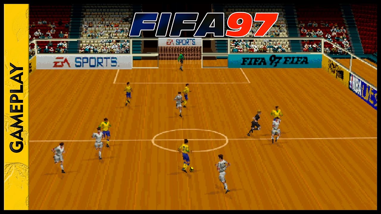 FIFA 97 (Indoor: Brasil x South Korea)(Gameplay) #01 - YouTube