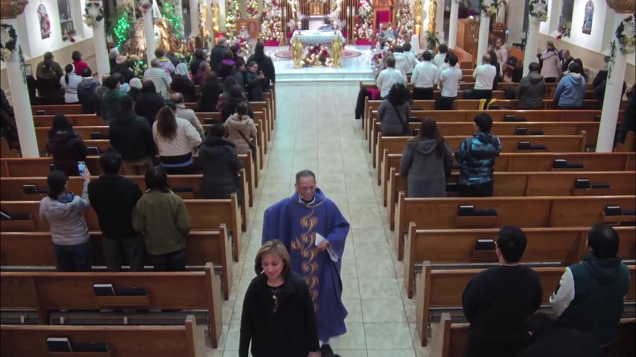 " Simbang Gabi" Novena Mass, 12/20/2024, Divine Mercy Parish, Rahway NJ - YouTube