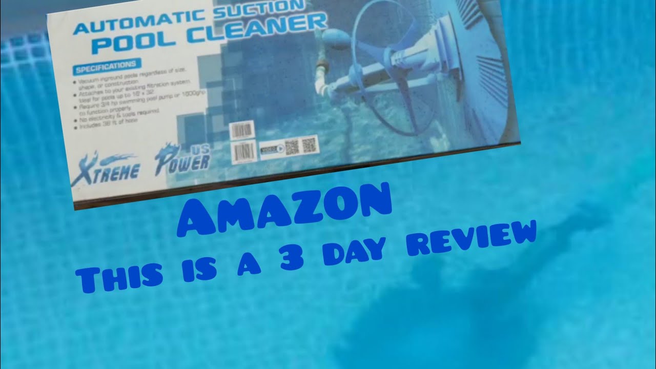 "Extreme Power" Automatic Suction Pool Cleaner *Review 🙄 - YouTube
