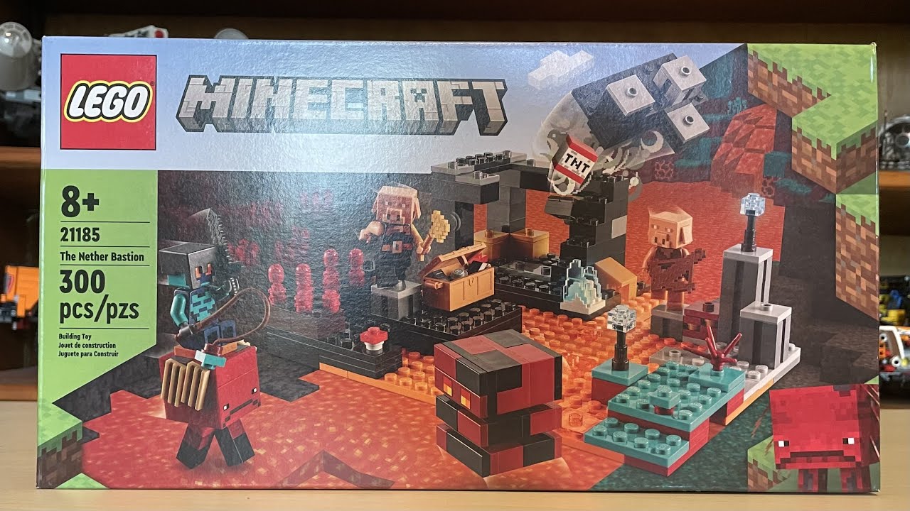 LEGO Minecraft Nether Bastion Review - YouTube