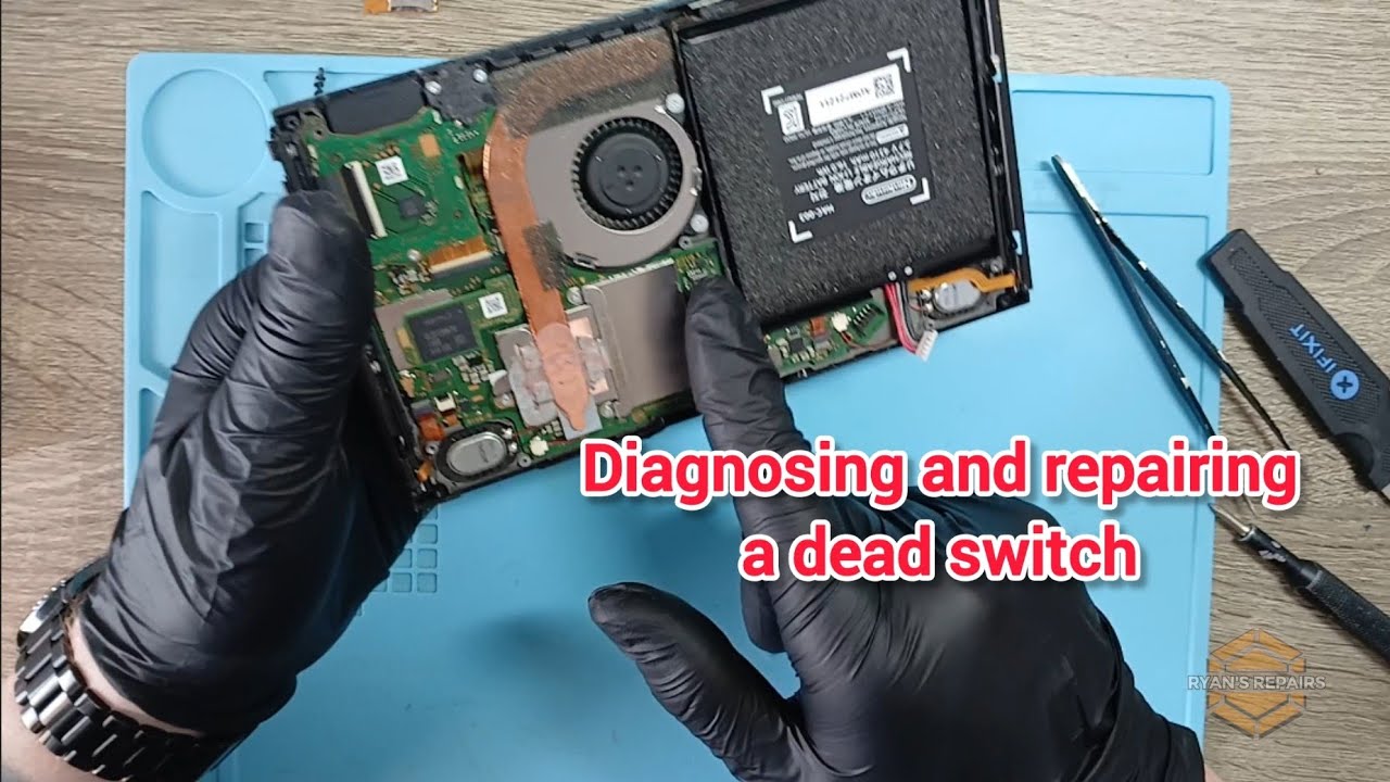 How to diagnose and repair a Nintendo Switch with no power - YouTube
