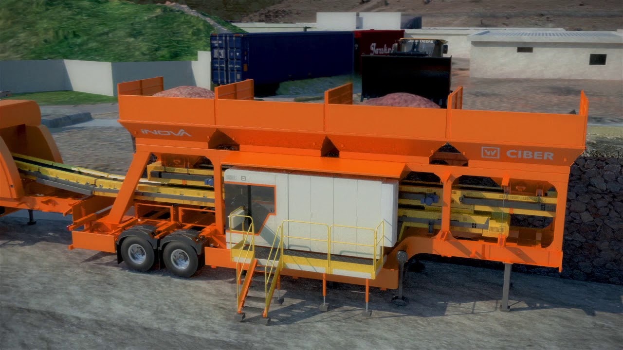 Plantas de asfalto Inova Comercial de CIBER - YouTube