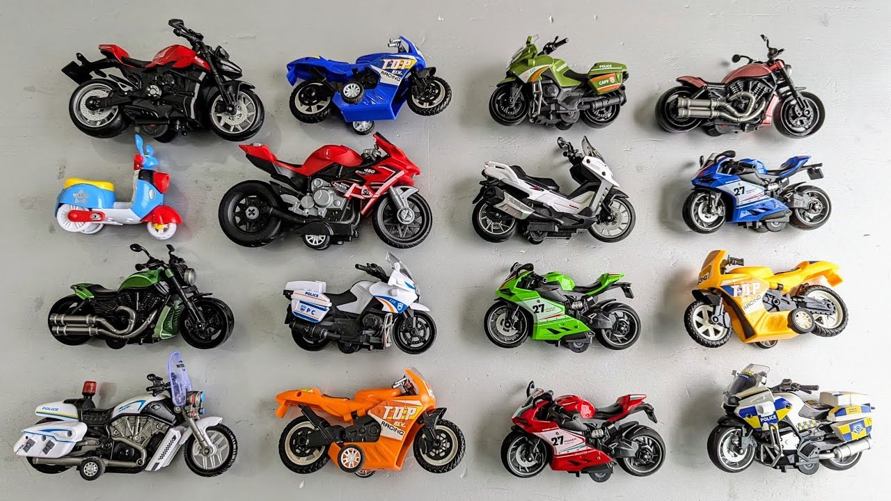 Video Is About Review & Driving Different Model Toy Bikes Collections ...