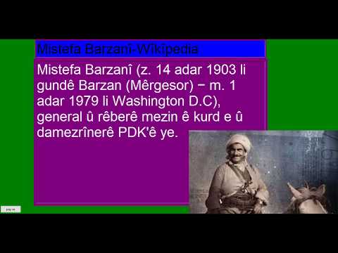 Jiyana Mustafa Barzani Mistefa Barzanî   #kurd #kurdistan