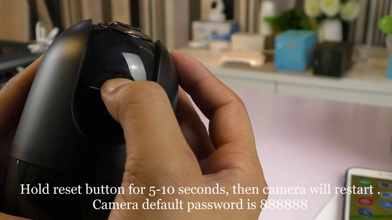 How to Reset VStarcam IP Camera C48S to Factory Default - YouTube