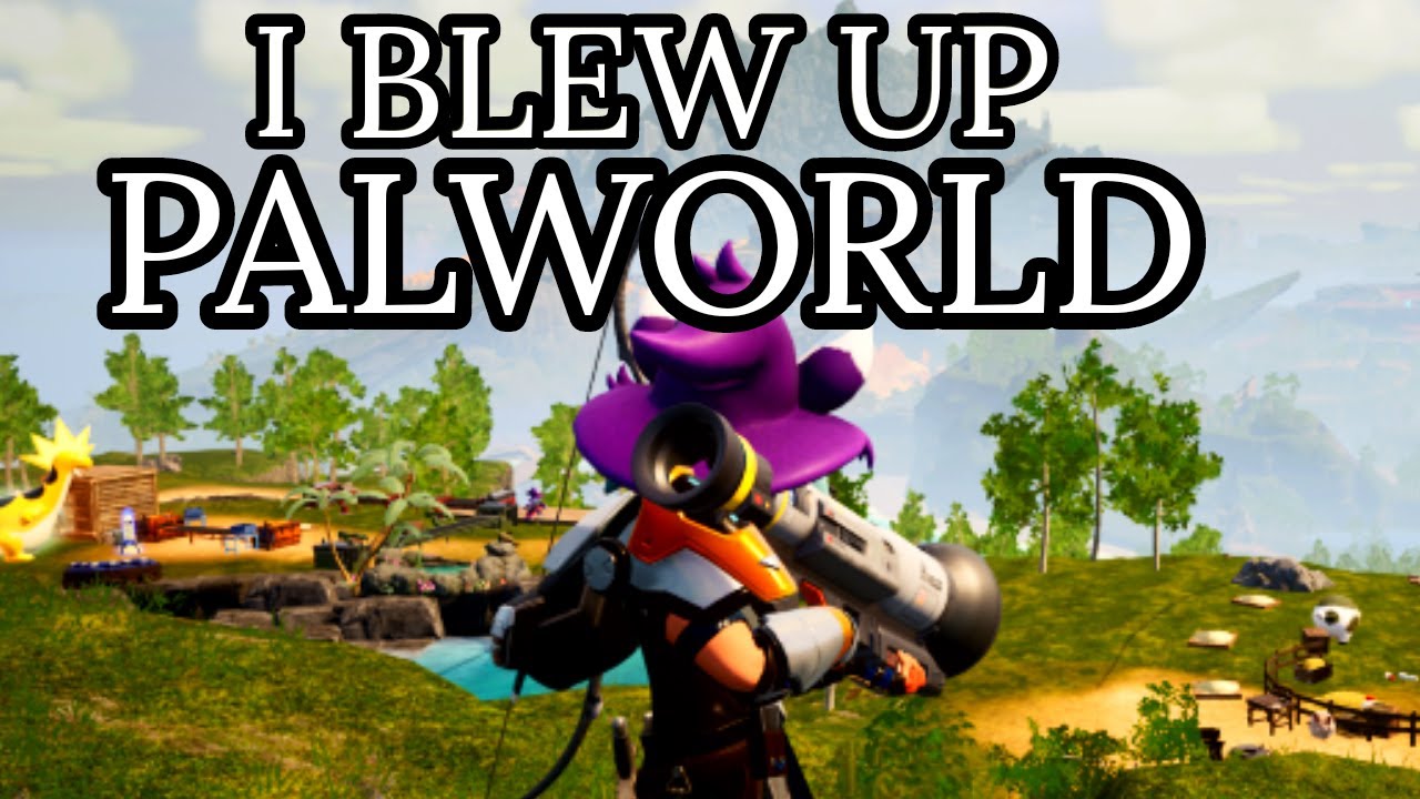 ROCKET LAUNCHER VS PALWORLD (Palworld) Tower Bossing, Legendary Battles ...