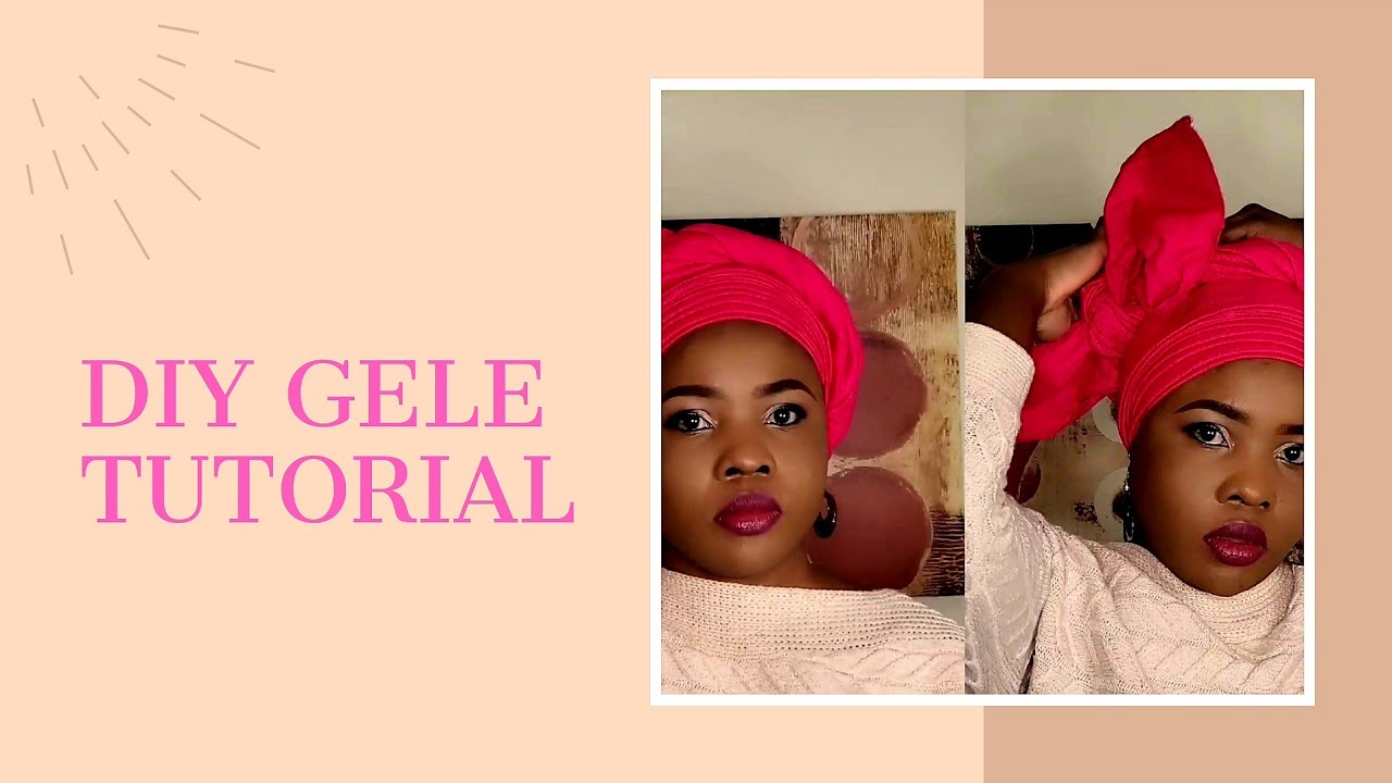 DIY MULTIPLE PLEATS GELE FOR BEGINNERS - YouTube