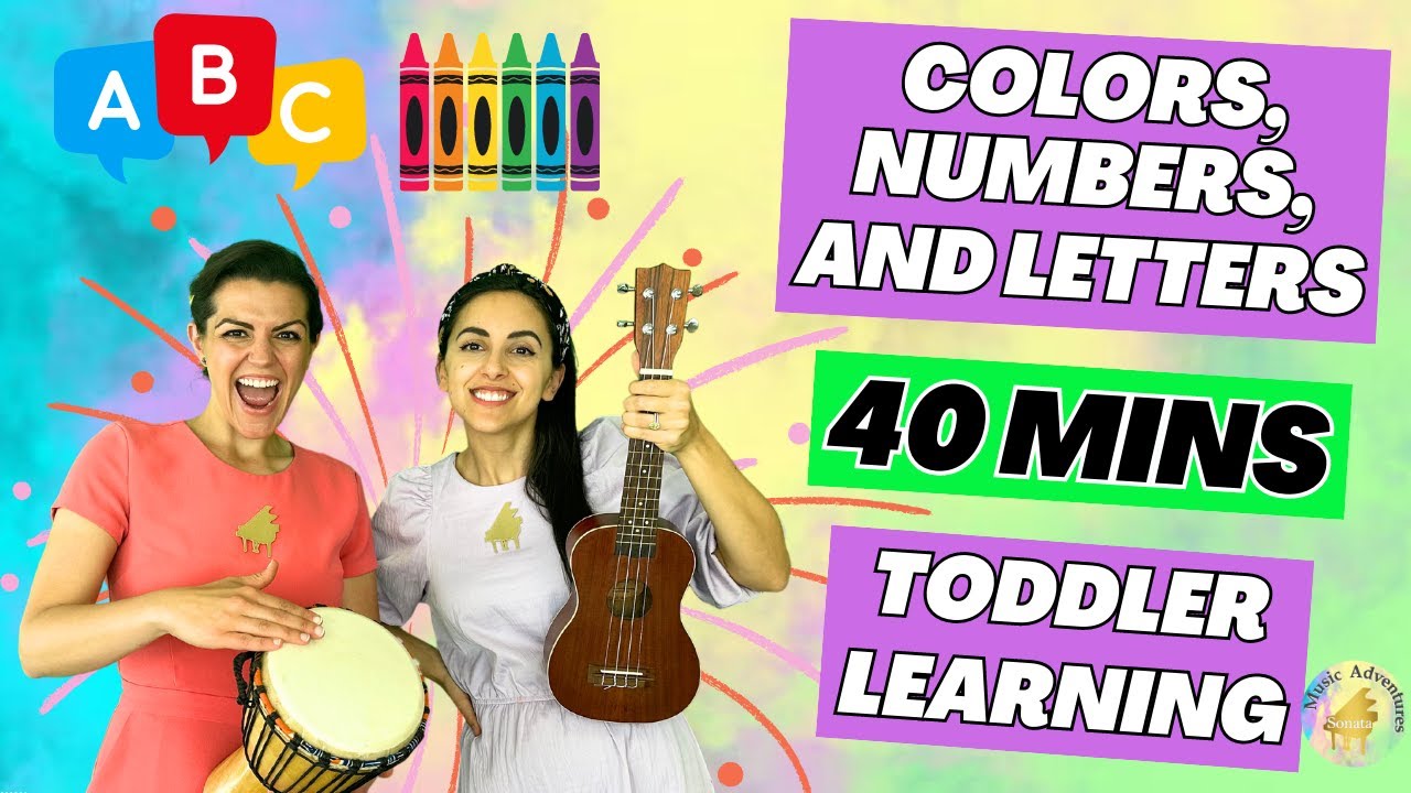 Alphabet & ABCs | Learn Letters, Colors, and Numbers - Toddler Learning ...