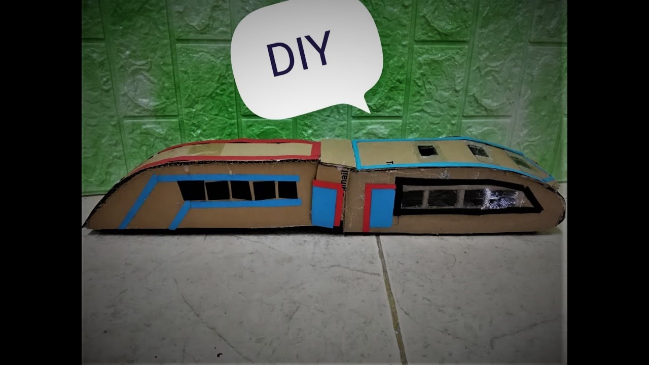 Home made Train - TOY - YouTube