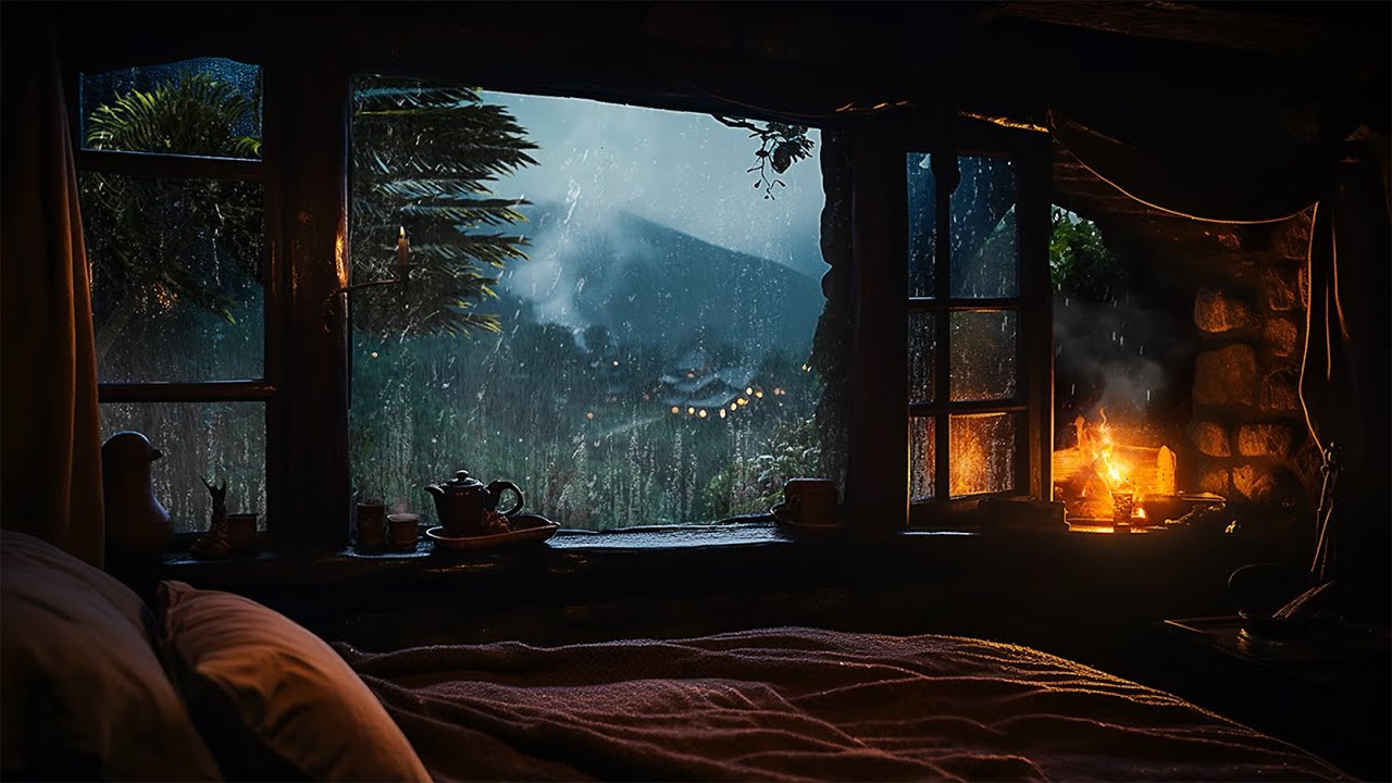 Overcome Insomnia & Sleep Well With Rain In Fantasy Medieval🍀Cozy ...