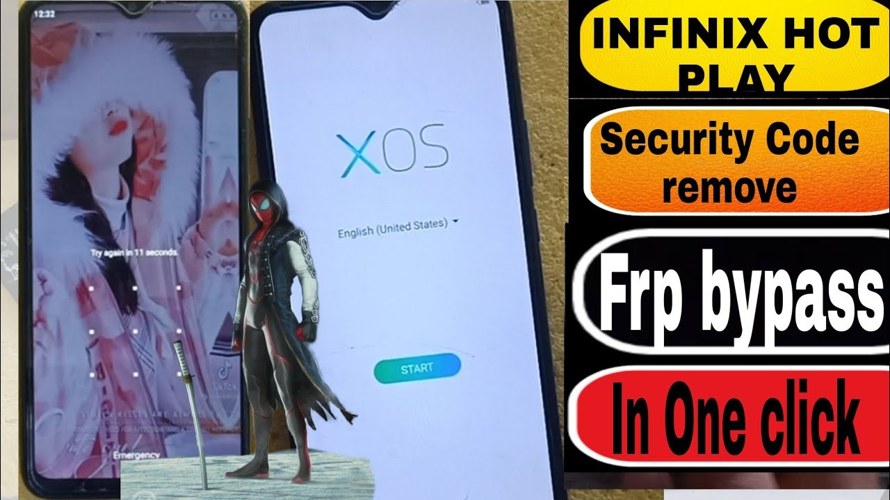 INFINIX HOT 9 PLAY CODE | AND FRP BYPASS | In ONE CLICK | ALL MTK FRP ...