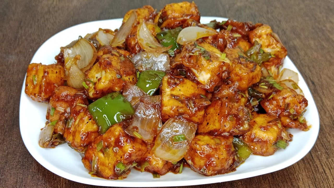 Dry Chilli Paneer | Restaurant Style Chilli Paneer Recipe | Easy Paneer ...