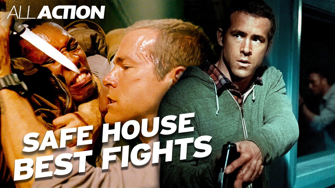 3 Kick Ass Fight Scenes From Safe House (2012) | All Action - YouTube