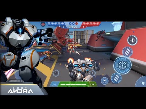 The First Battle ever | Mech Arena - YouTube