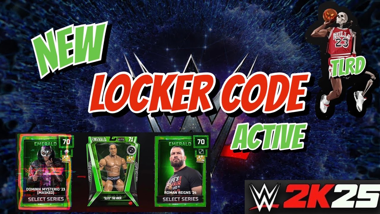 WWE 2K25 New Locker Code. - YouTube